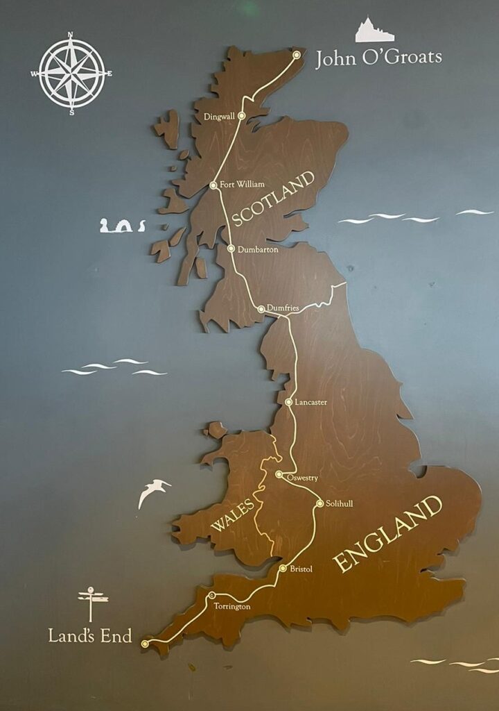Lands End to John O’Groats Bike Challenge – Spencer Contact